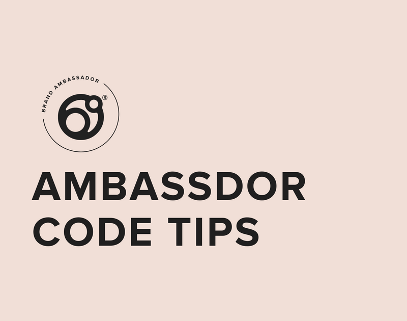 Ambassador Code Tips – Orbit Baby
