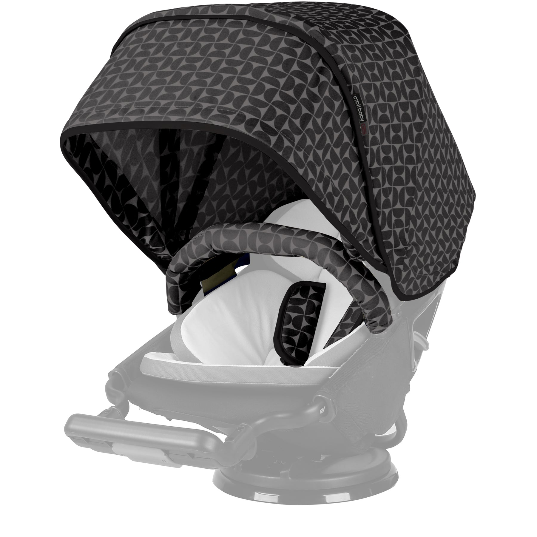 Stroller Canopy in Mosaic Black – Orbit Baby