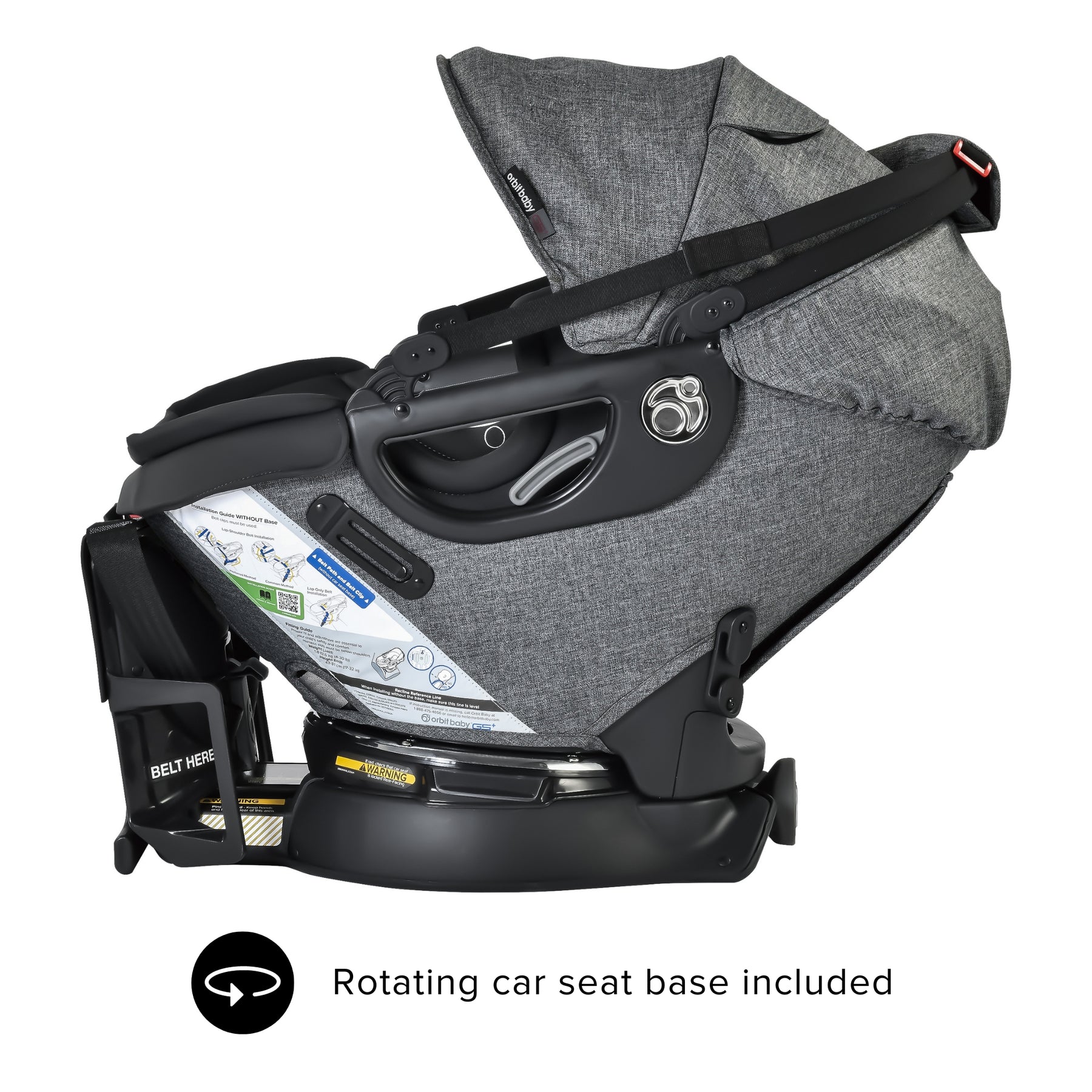 Orbit Baby Stroll & Ride Travel System - Stroller & Carseat Combo