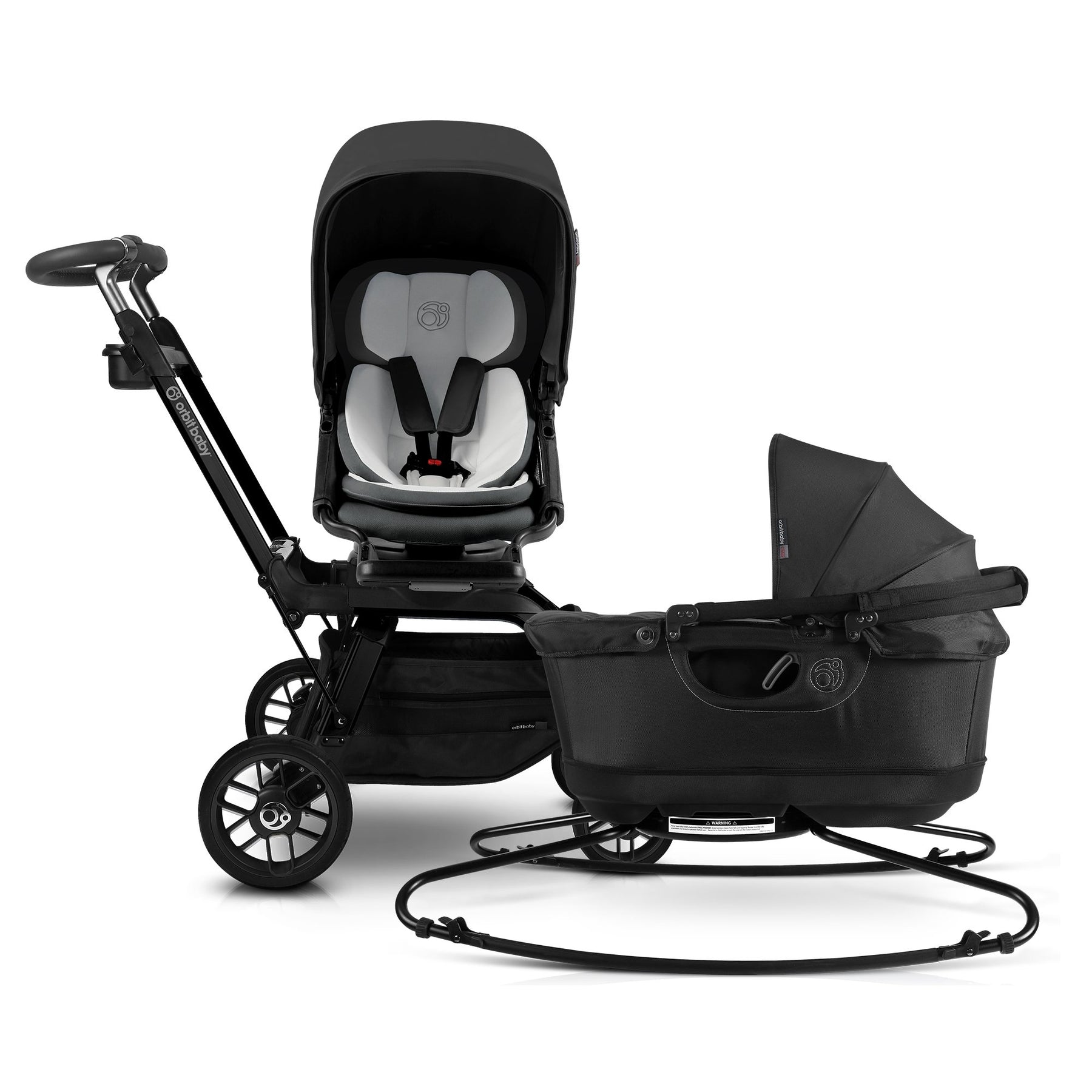 Orbit Baby Stroll & Sleep Travel System - Stroller & Bassinet Combo