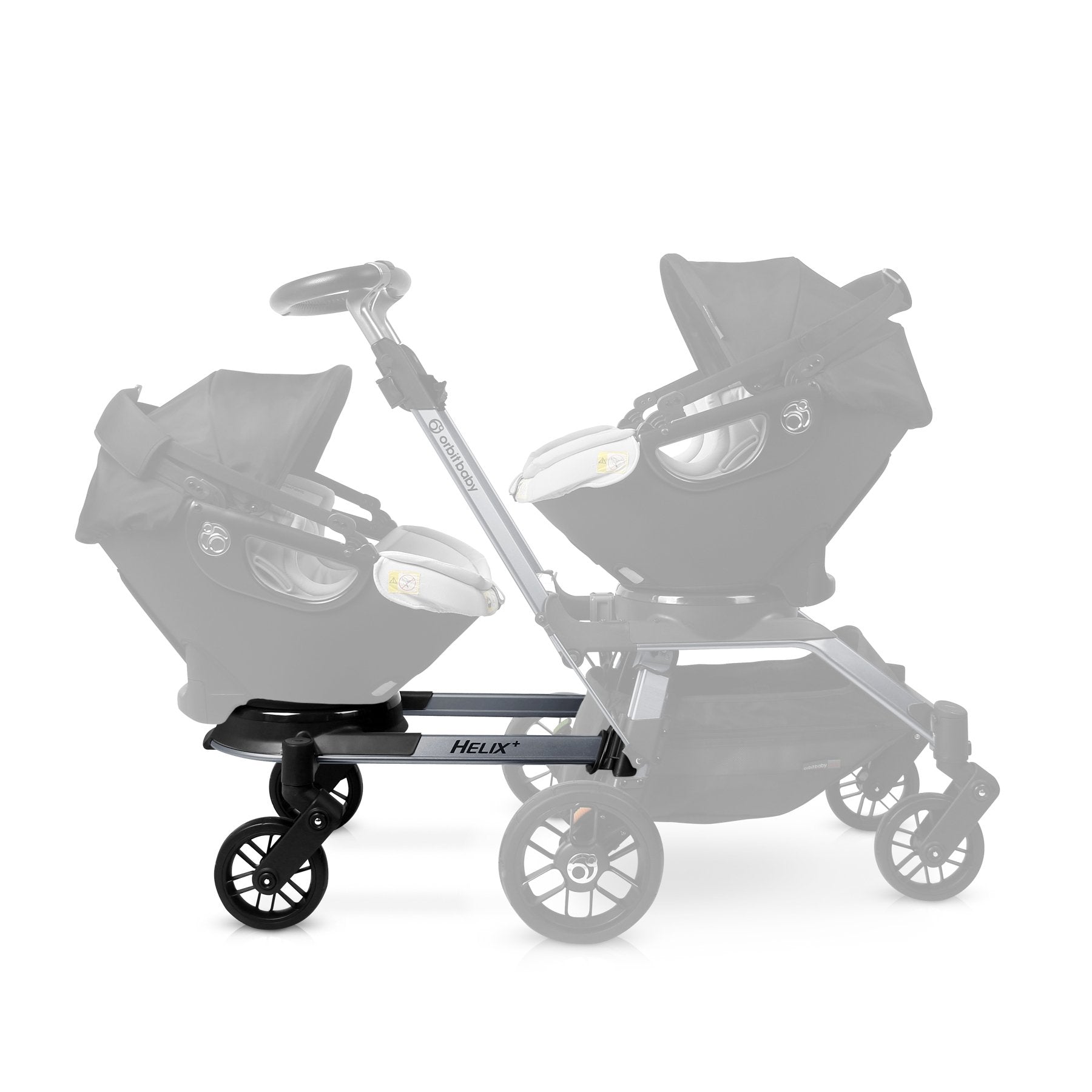 Helix+ Double Stroller Attachment – Orbit Baby